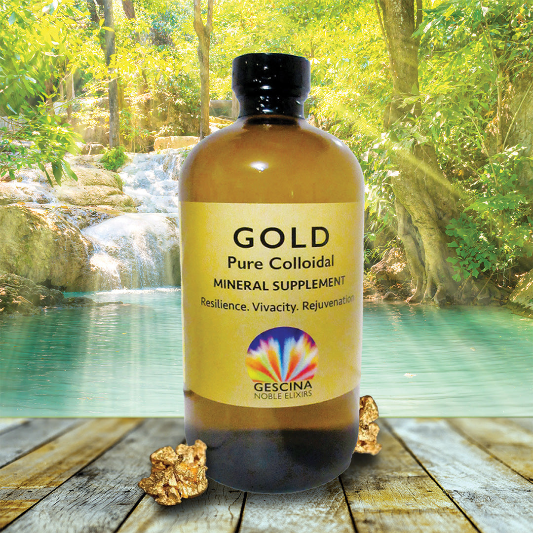 GOLD Pure Colloidal Supplement - Premium Wellness – GESCINA